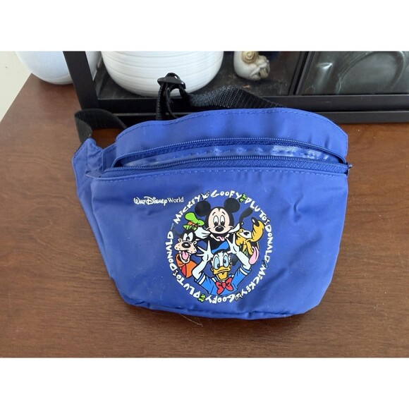Disney | Bags | Vintage Disney World Mickey Mouse And Friends Colorful ...